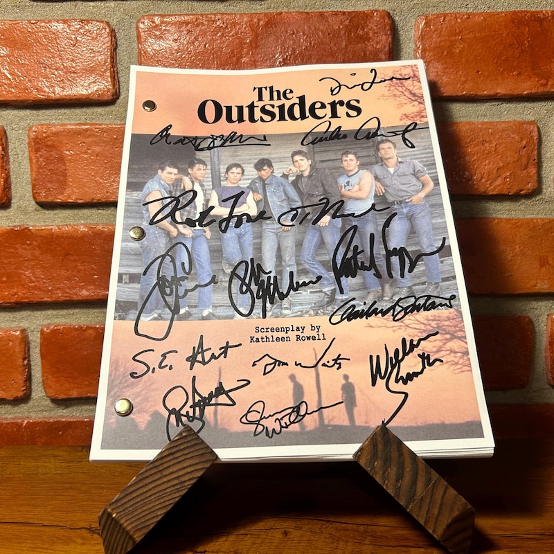 The Outsiders Autograph - Etsy