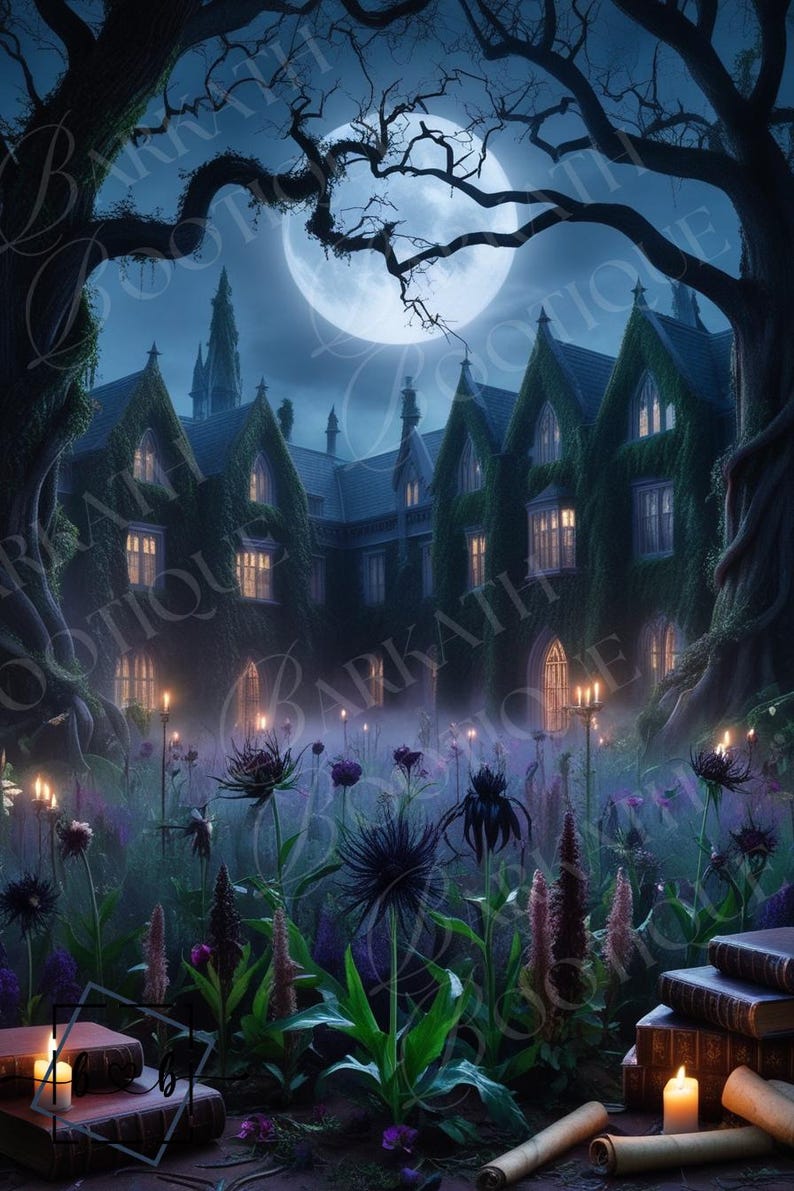 Dark Academia Wallpaper - Etsy