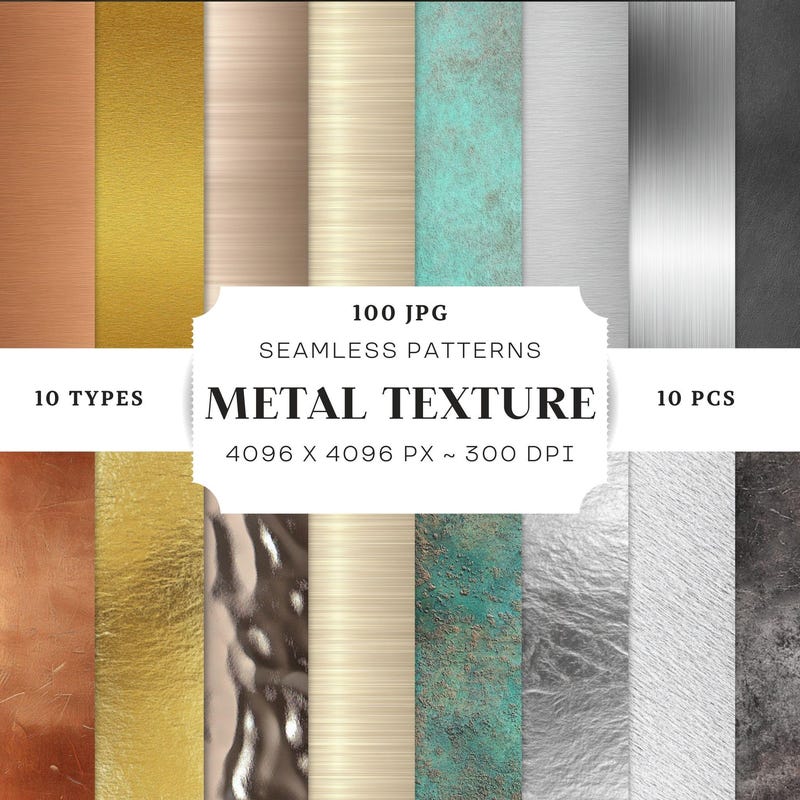 Metal Ice Gold Paper - Etsy