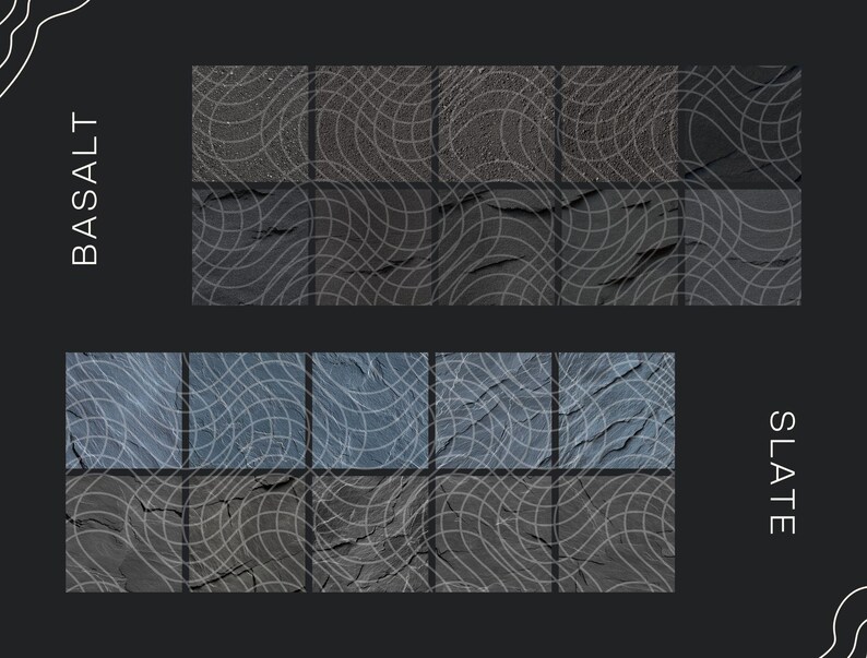 Rock Grain Texture Seamless Patterns, 100 JPG, Geology Stone ...