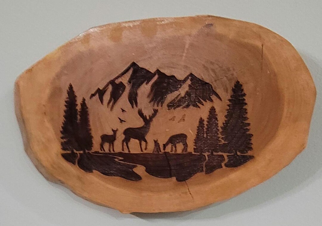 Live Edge Cherry Wall Decor Laser Engraving - Etsy