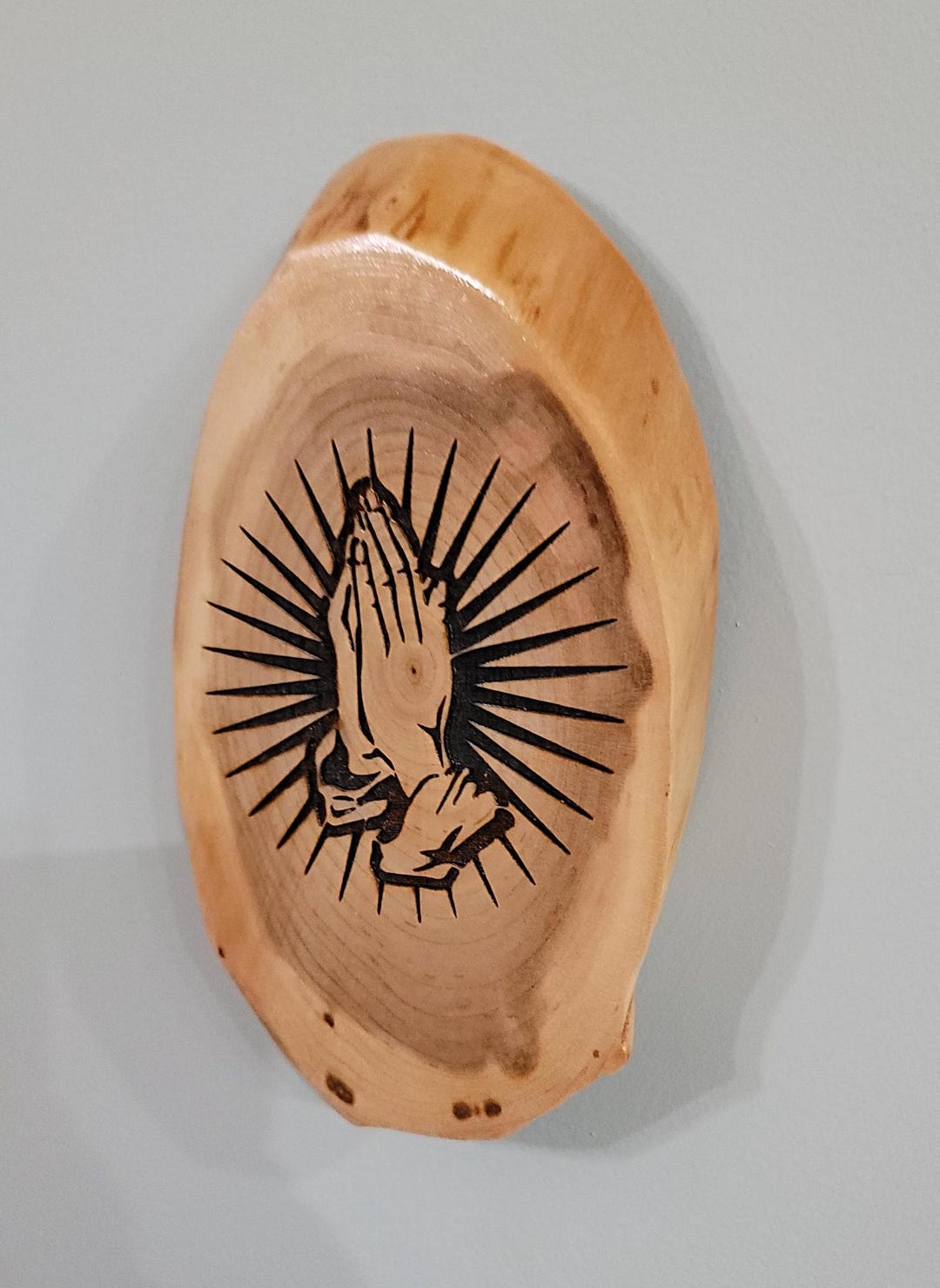Praying Hands Wall Display - Etsy