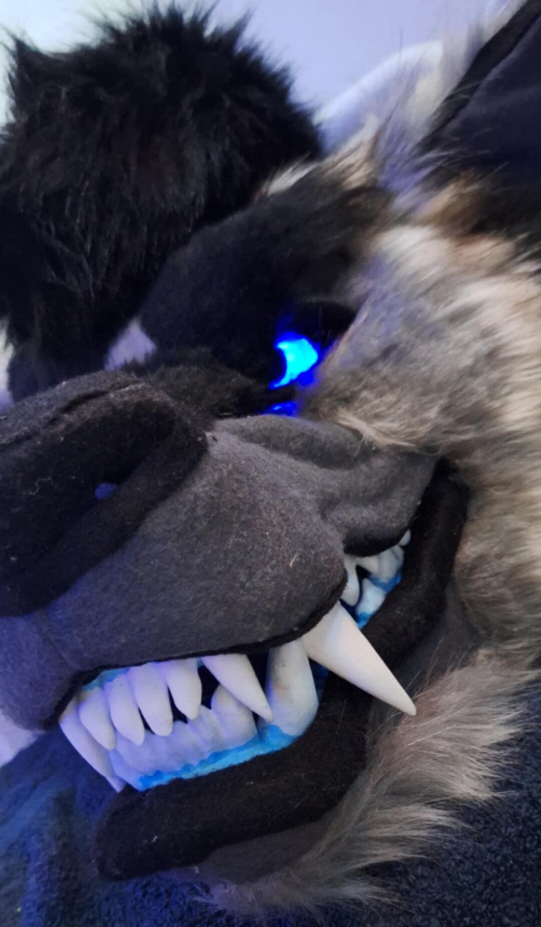 Premade Werewolf Fursuit Head –3D Wolf Head, Paws – Cosplay or ...