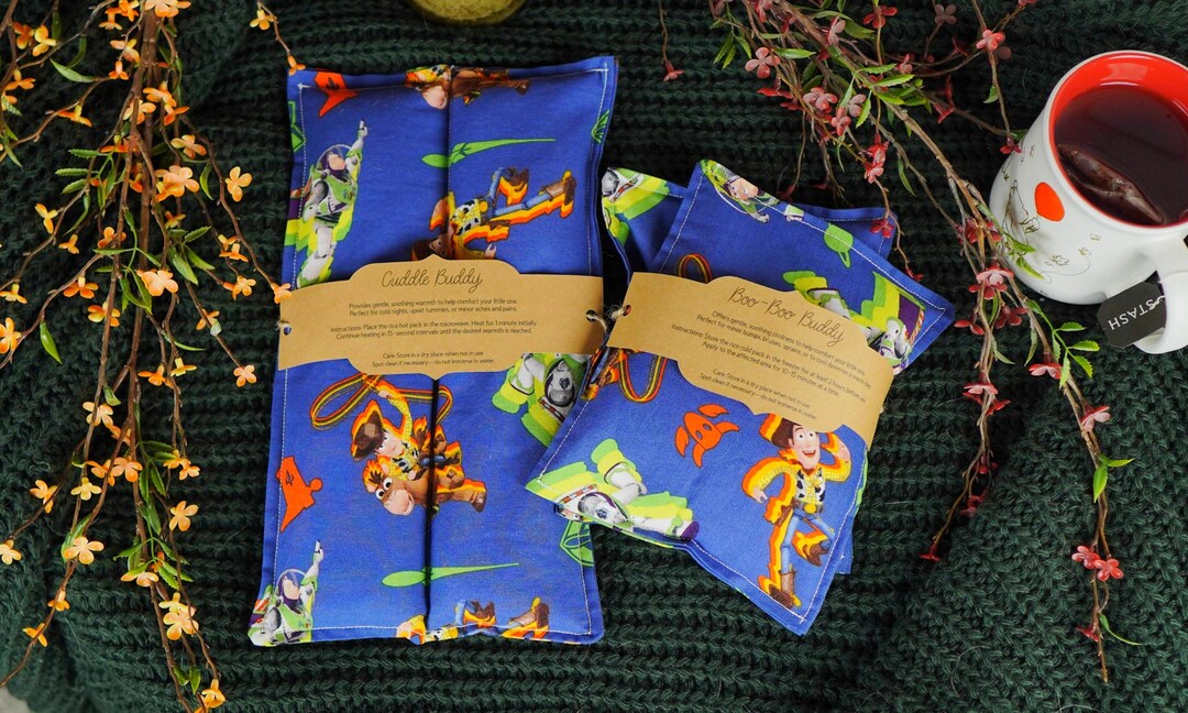 Toy Story Heating Pad Set – Cuddle Buddy and Boo Boo Buddy – Kids Hot ...
