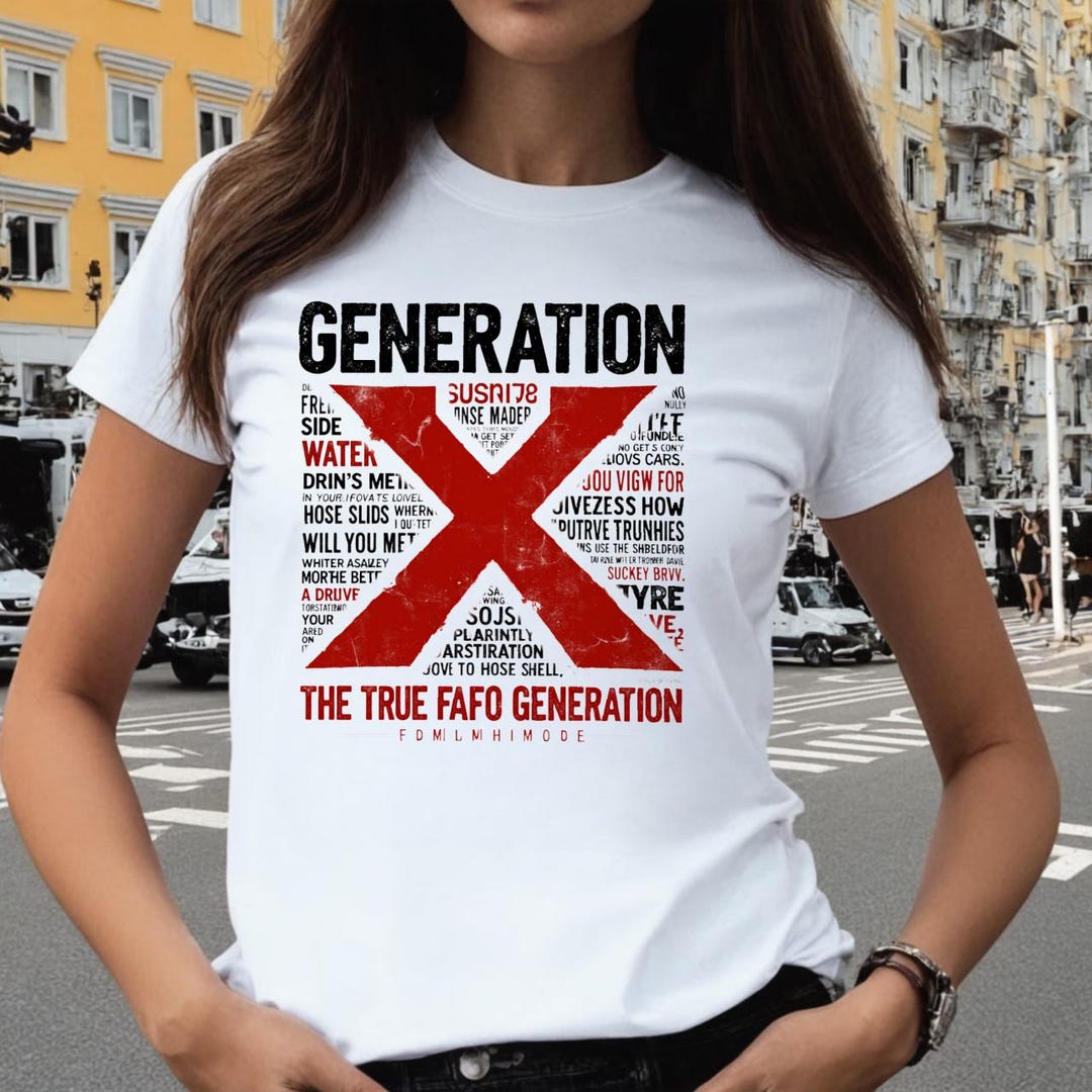Gen X Png Design Png Funny Trendy Retro Sarcastic T-shirt Sublimation ...