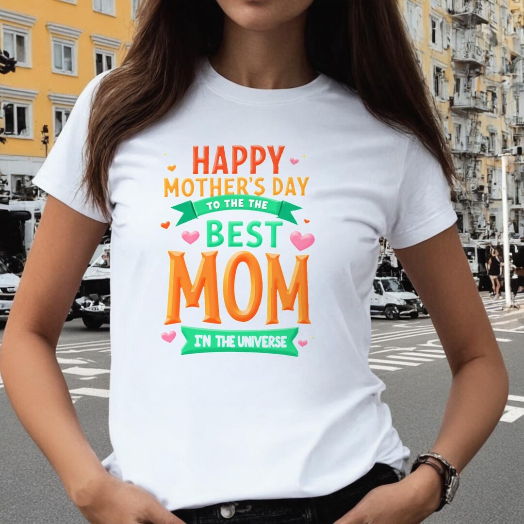 Happy Mother's Day Best Mom Design Png Gift for Her Unique Png Design ...