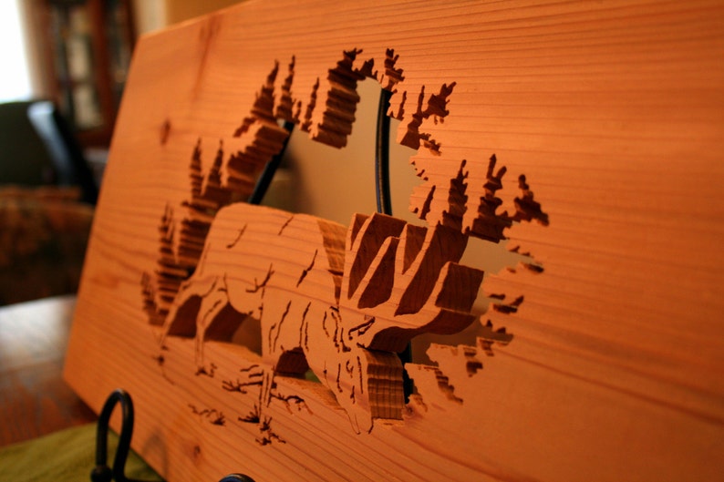 Wooden Scene Board- Elk- Extra Large - Etsy