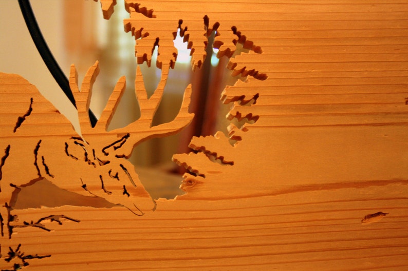 Wooden Scene Board- Elk- Extra Large - Etsy
