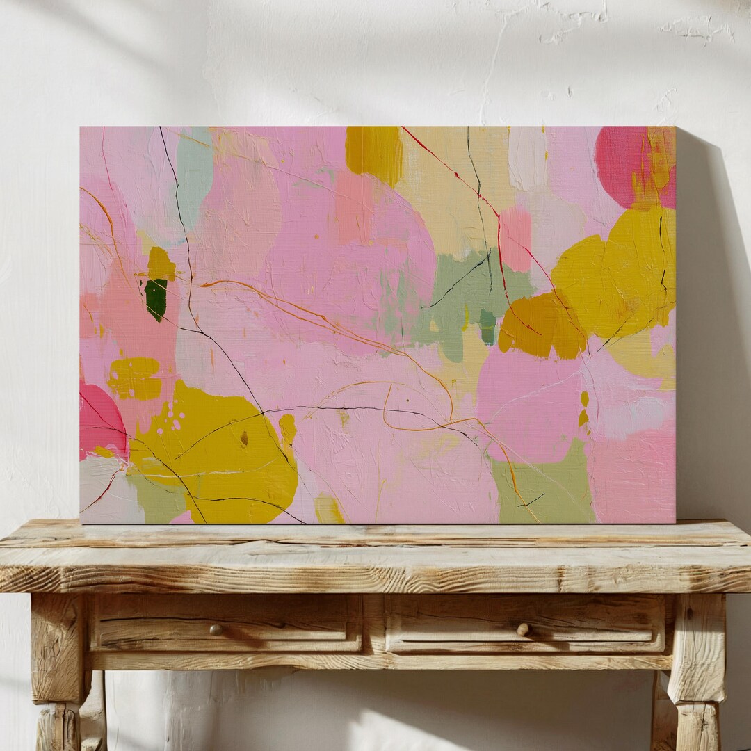 Abstract Painting Print | Abstract Color Blocks Art | Geometric Art ...