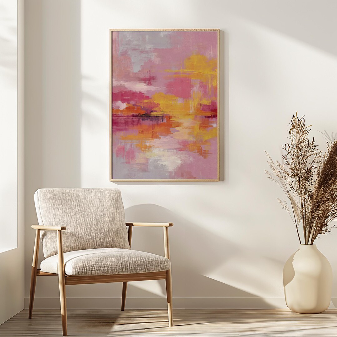 Abstract Painting Print | Abstract Color Blocks Art | Geometric Art ...
