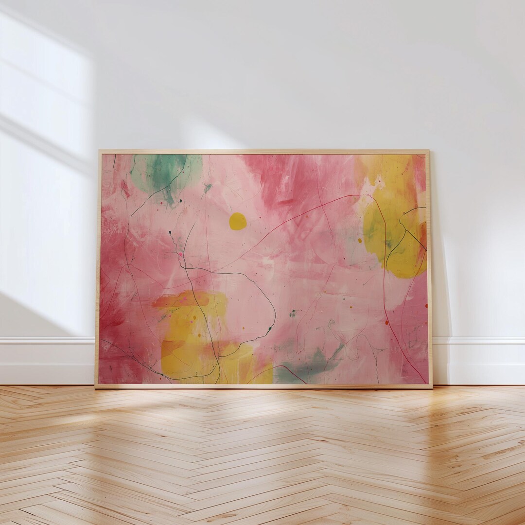 Abstract Painting Print | Abstract Color Blocks Art | Geometric Art ...