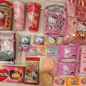 Hello Kitty Snack Box, Pink Snack Box Gift, Girls Birthday Gift, Gift ...