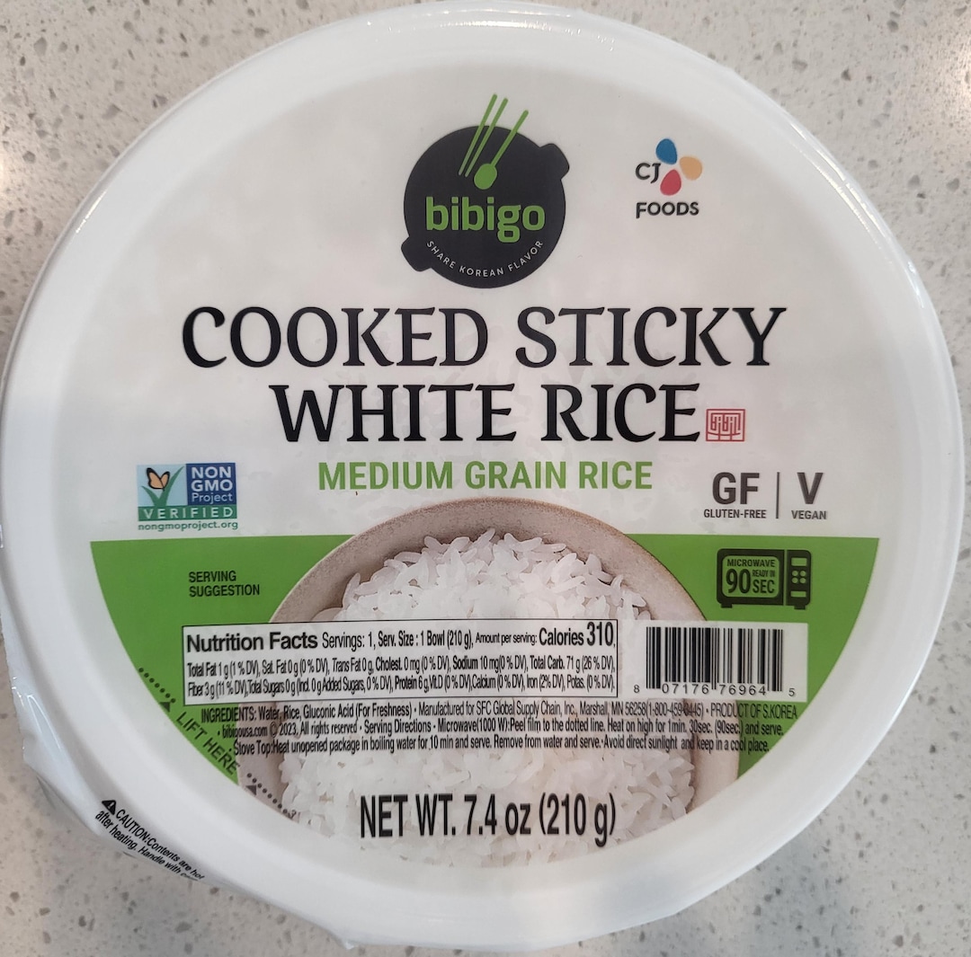 Add On-cooked Sticky White Rice 1 Pack - ADD ON ONLY to Snack Box ...