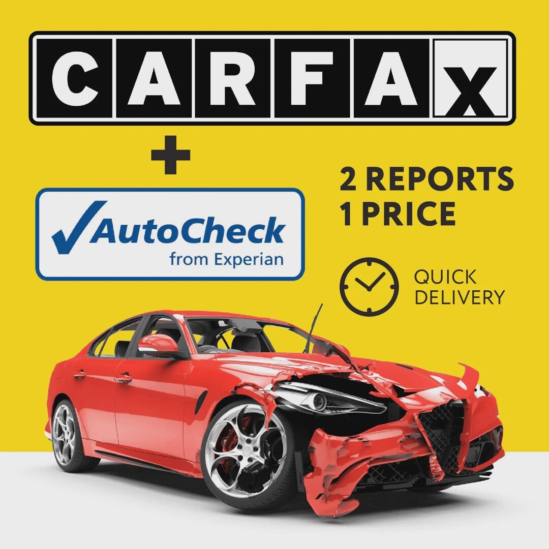 2 Full Vehicle Report Auto Report for US or Canada Vehicle for Price of ...