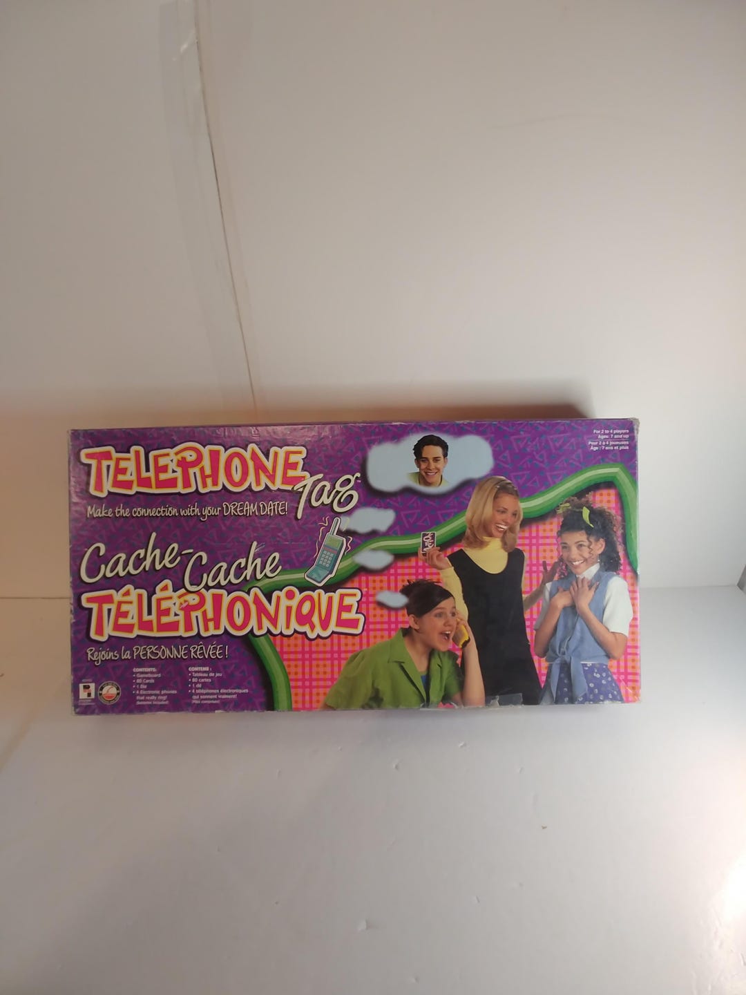Vintage Telephone Tag Board Game by Fundex,1997, Complete - Etsy