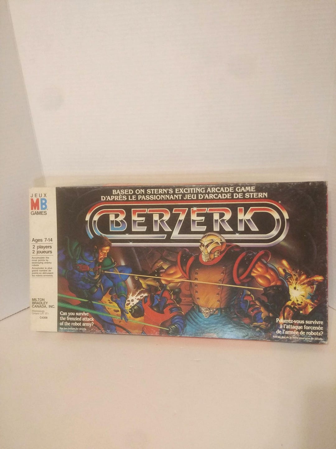 Vintage RARE Milton Bradley Berzerk Board Game , 1983, Complete - Etsy