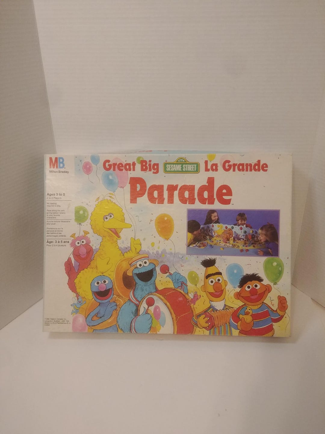 Vintage Milton Bradley Sesame Street Great Big Parade Game,1989 ...