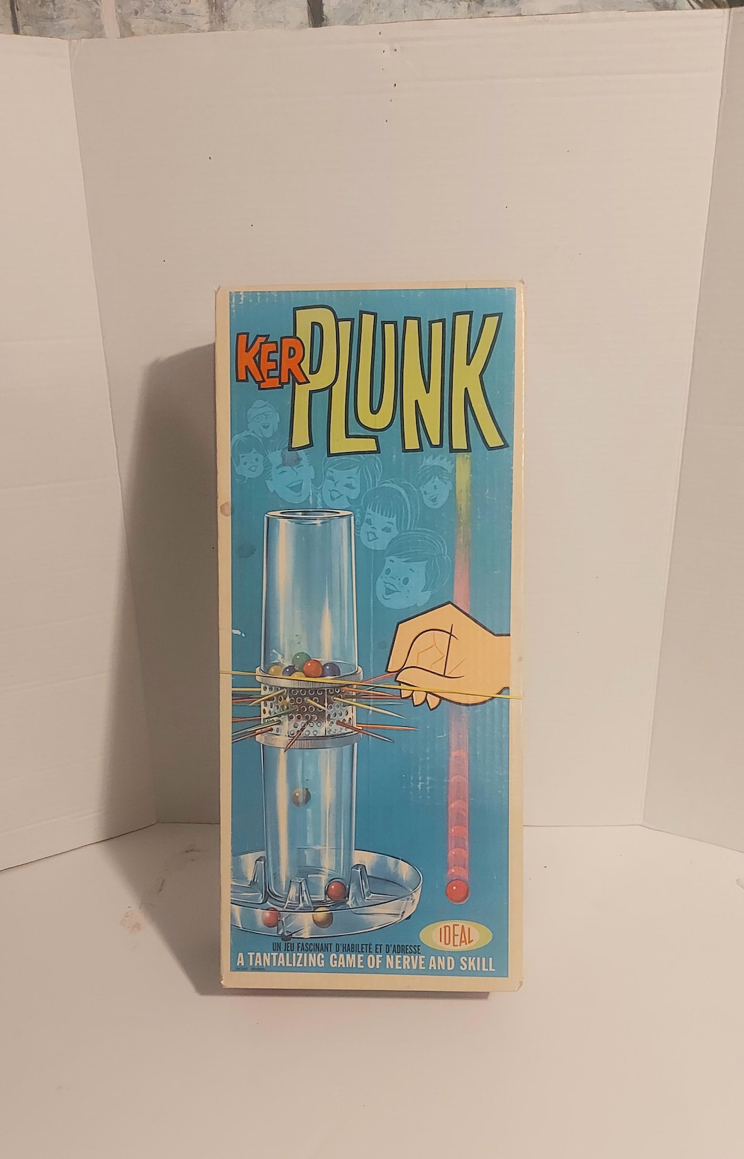 Vintage Ker Plunk Board Game by Ideal,1967 ,complete - Etsy