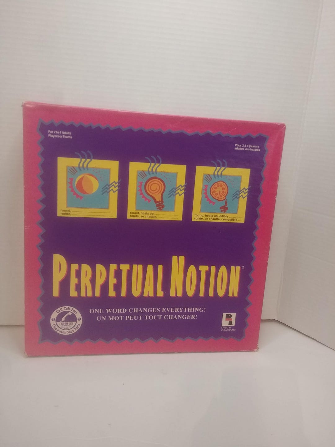 Vintage Perpetual Notion Board Game by Playtoy Industries,1993 ...