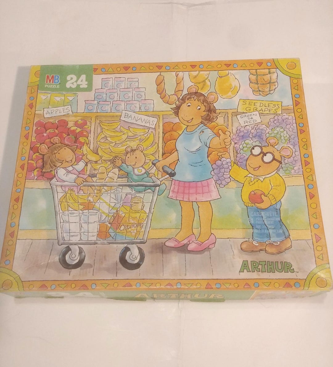 Vintage 1996 Arthur Puzzle,24 Piece by Milton Bradley ,complete - Etsy