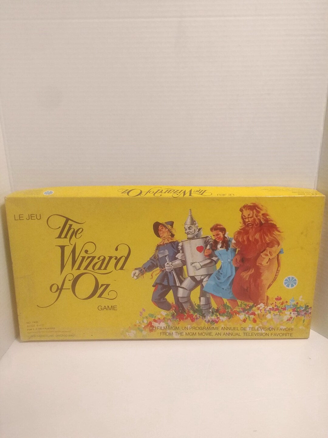 Vintage RARE Wizard of Oz Board Game by Cadaco ,1974, Complete - Etsy