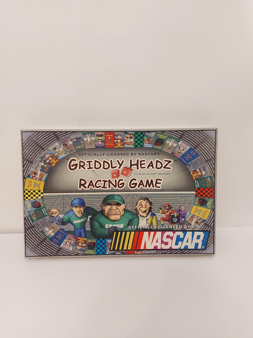 Vintage Nascar Griddly Headz Racing Board Game,2005,complete - Etsy