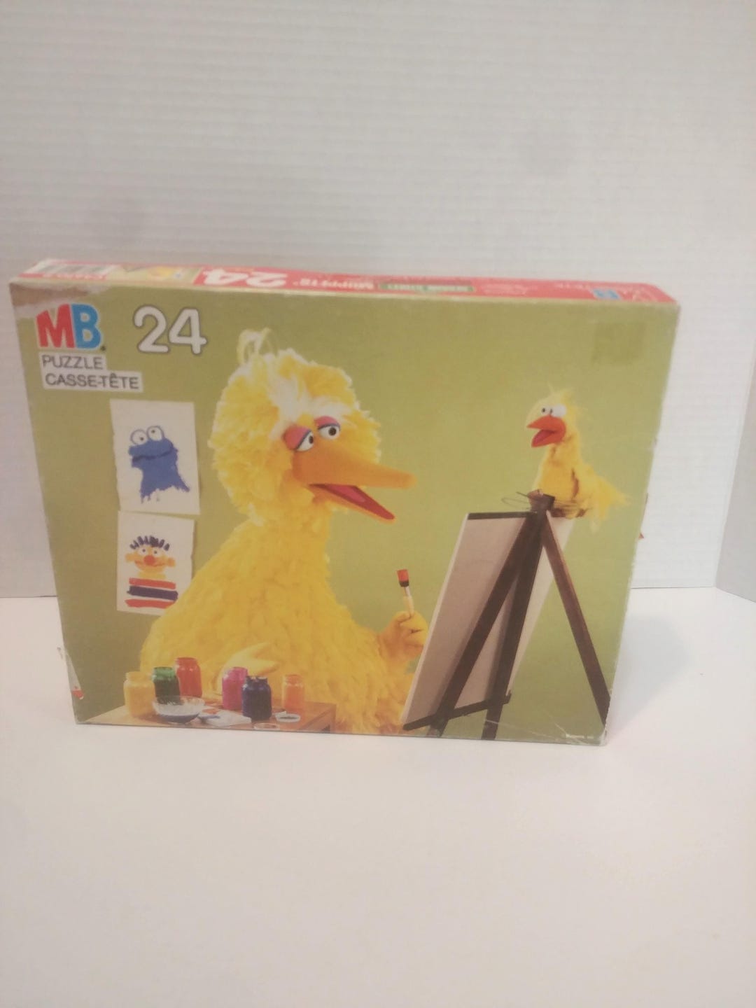 Vintage Milton Bradley Sesame Street 24 Piece Puzzle,1987,complete - Etsy