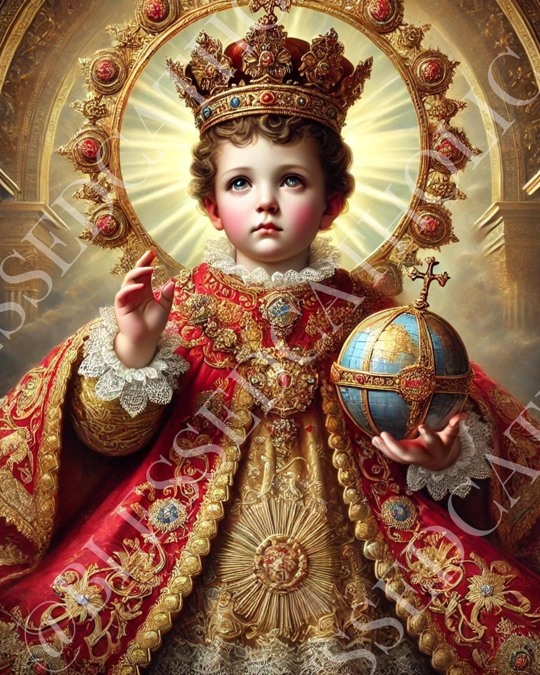 Infant Jesus of Prague Art: Jesus Christ Artwork (digital Download) - Etsy