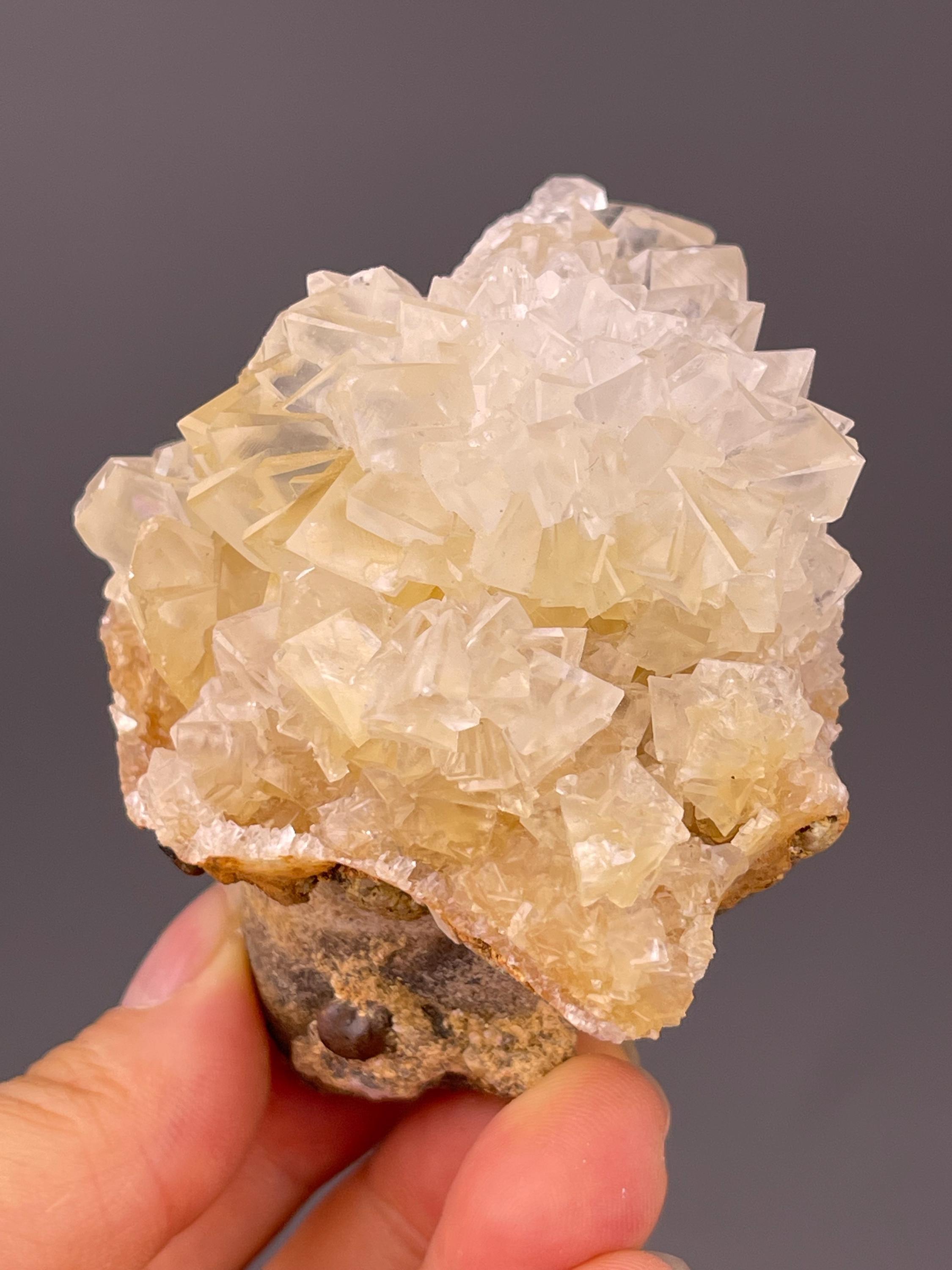 Gypsum Flower Mineral Specimen - Crystalline Formation - Daye Mine ...