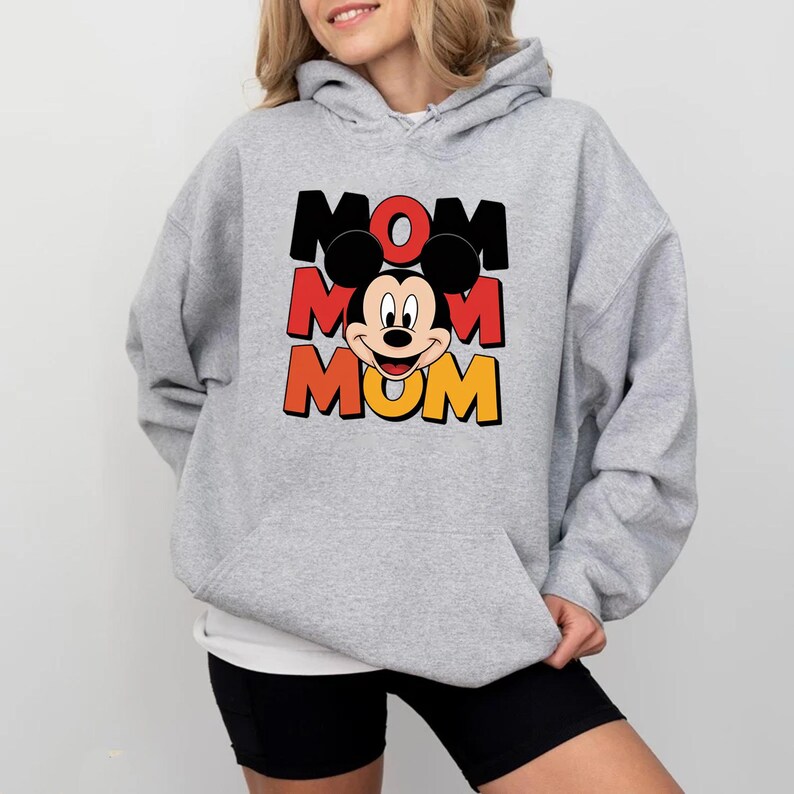 Mickey Mouse Png Mother's Day, Magical MOM PNG, Cute Cartoon Mouse Mom ...