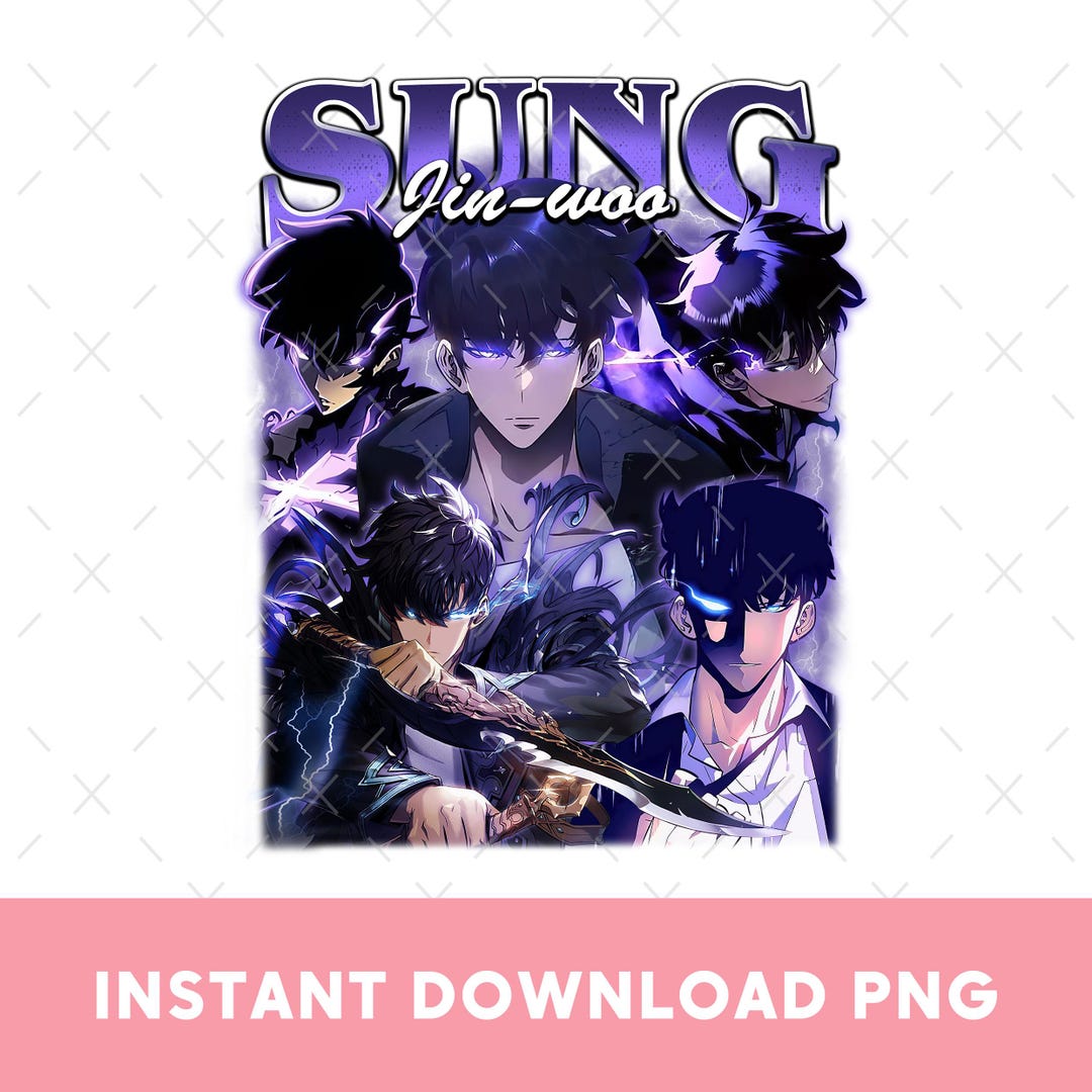 Sung Jin-woo Anime Bootleg PNG | Shadow Monarch Awakens Png | High ...