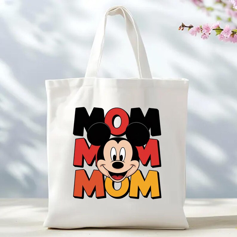 Mickey Mouse Png Mother's Day, Magical MOM PNG, Cute Cartoon Mouse Mom ...