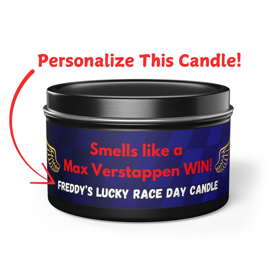 Smells Like A Max Verstappen Win Candle, Formula 1 Team Red Bull Racing ...