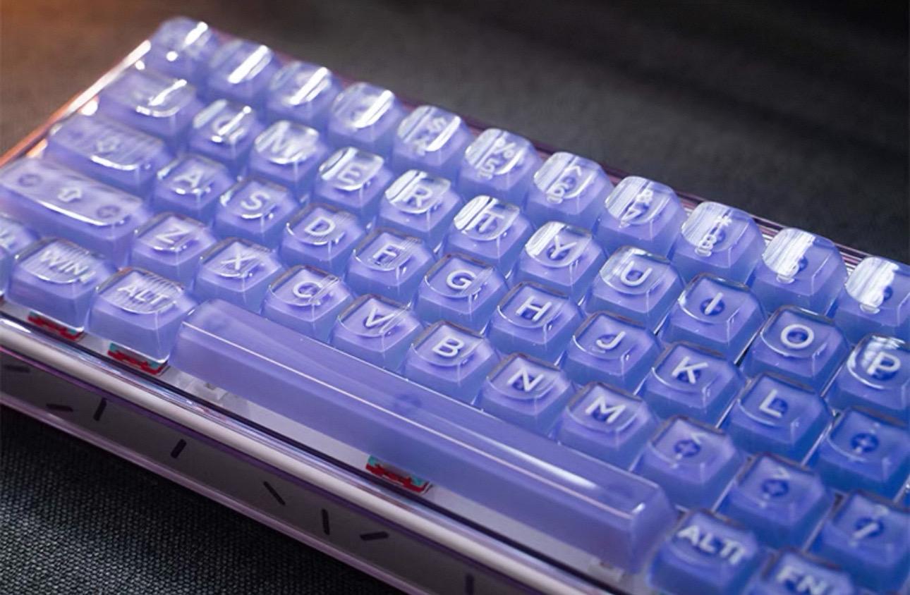 Custom Sparkling Grape Keyboard - Etsy