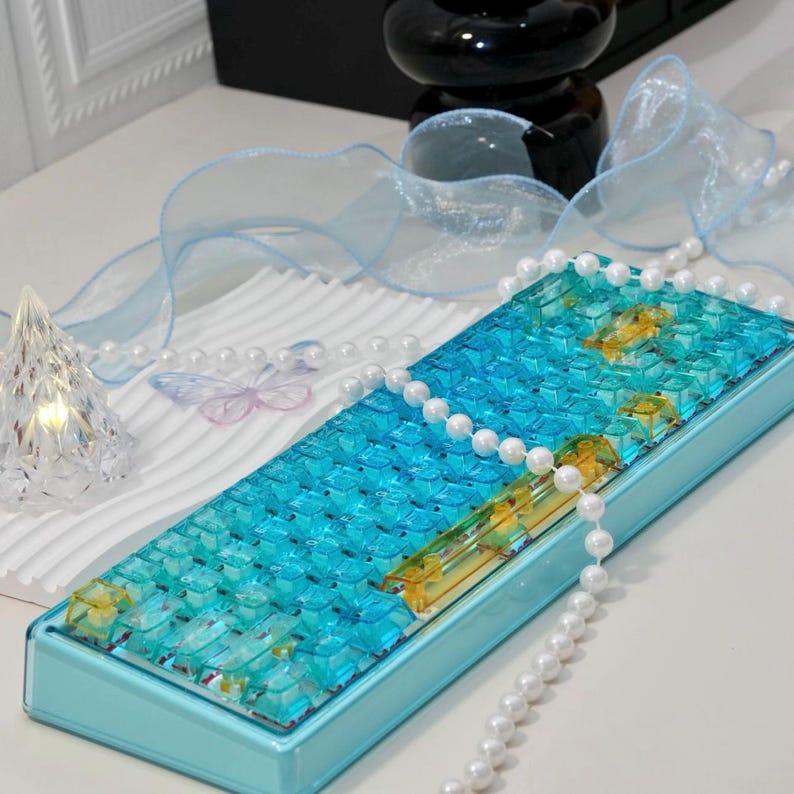The Ocean Custom Keyboard/dreaming Art for Your Desk - Etsy