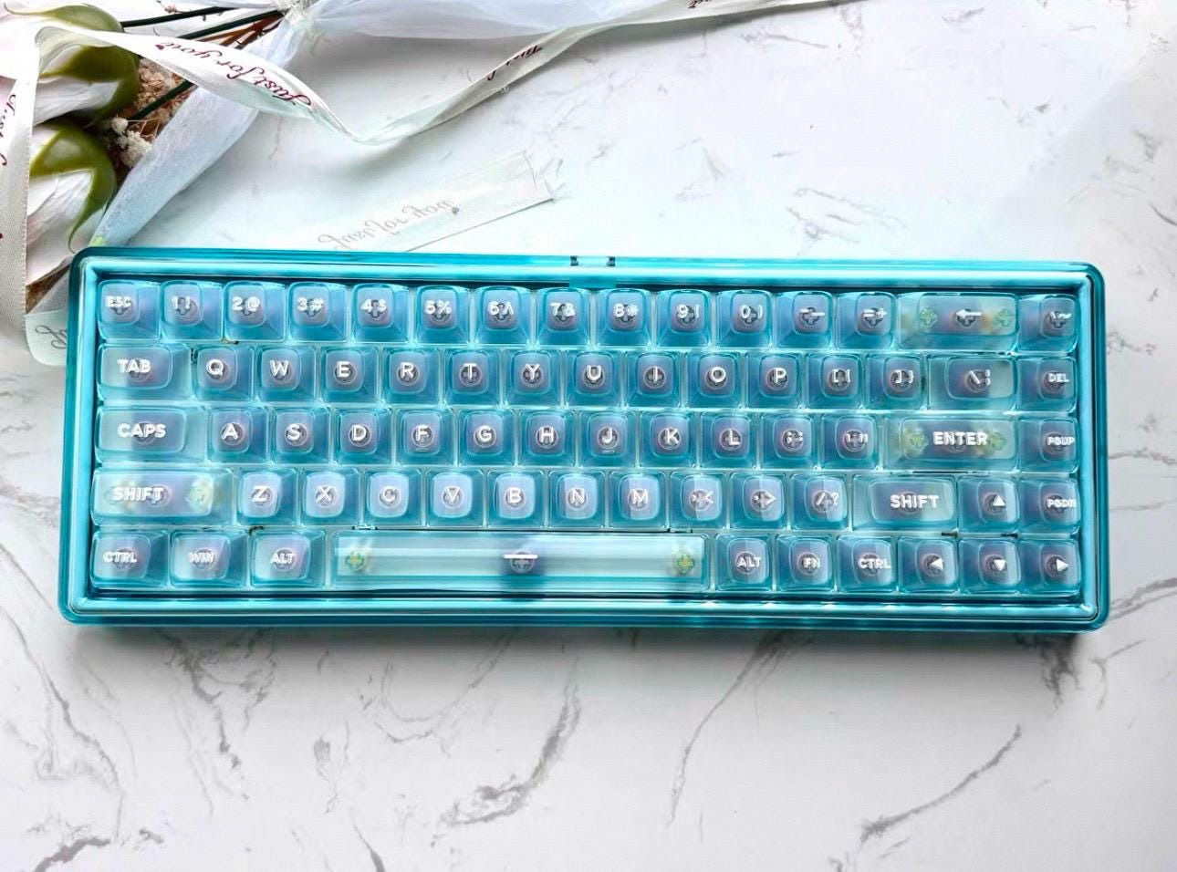The Ocean Custom Keyboard/dreaming Art for Your Desk - Etsy