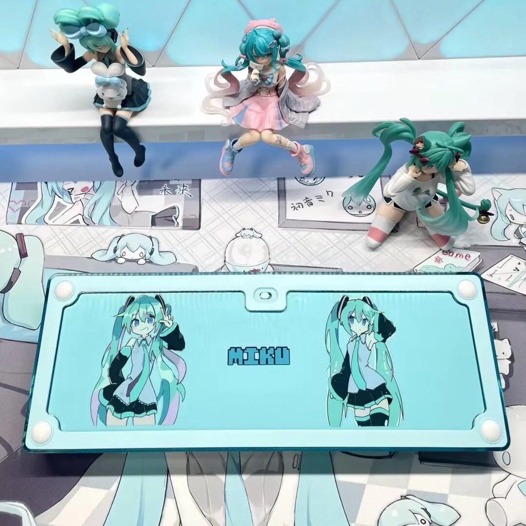 Hatsune Miku Inspired Themed Custom Keyboard - Etsy UK