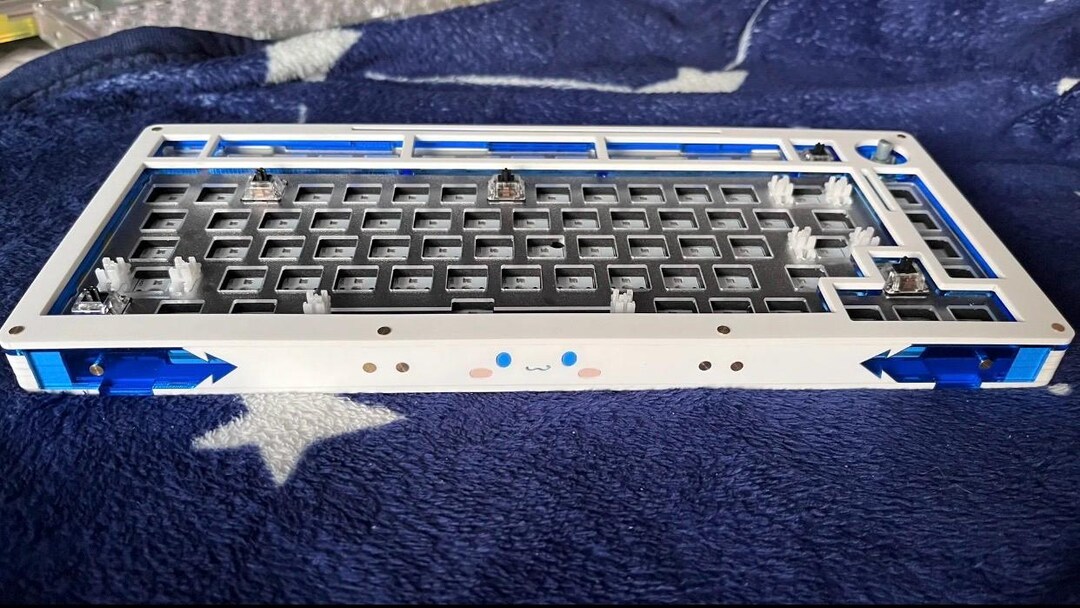 Cloudy Dog Inspired by Cinnamoroll Themed Acrylic Keyboard - Etsy