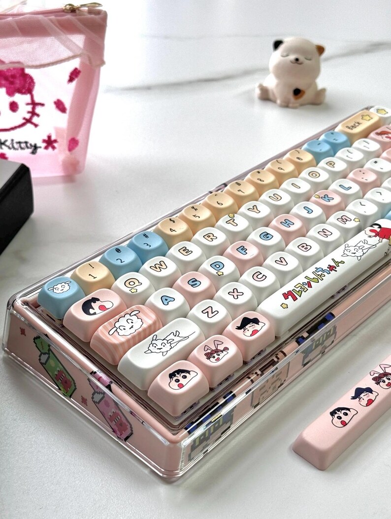 Custom Kawaii Keyboard/ Anime Mechanical Keyboard/compatible With a ...