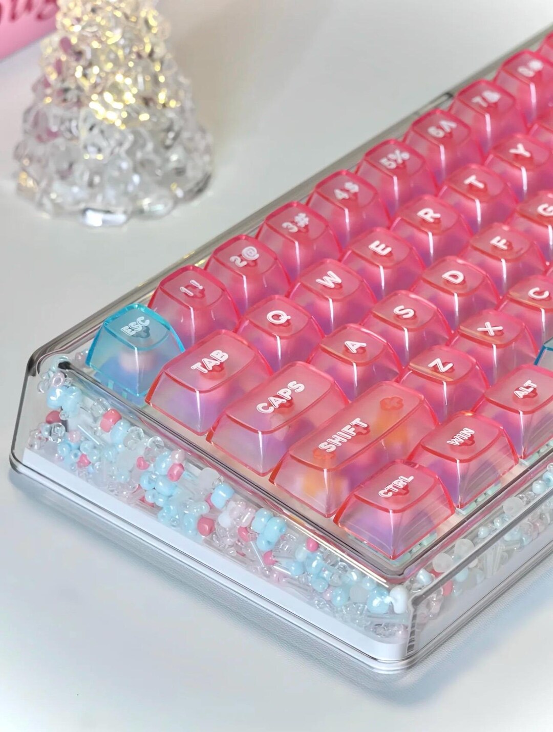 Dream Ocean Themed Custom Keyboard/dreaming Art for Your Desk - Etsy