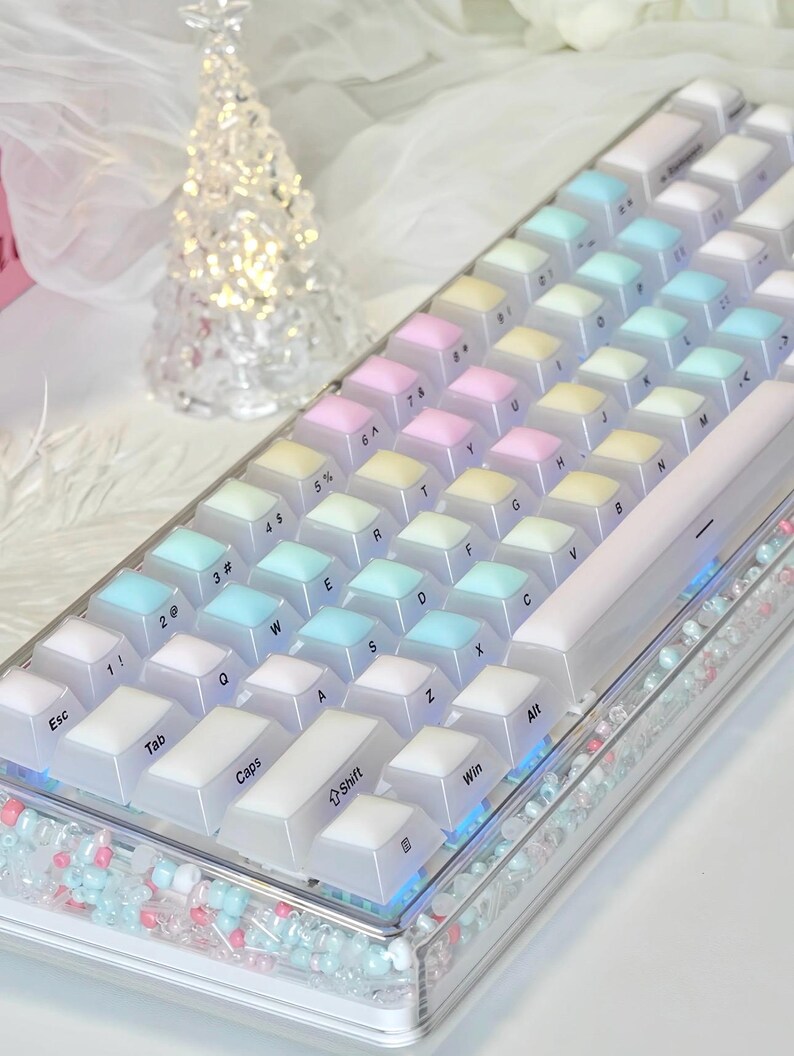Rainbow Jelly Limited Edition Keyboard - Etsy
