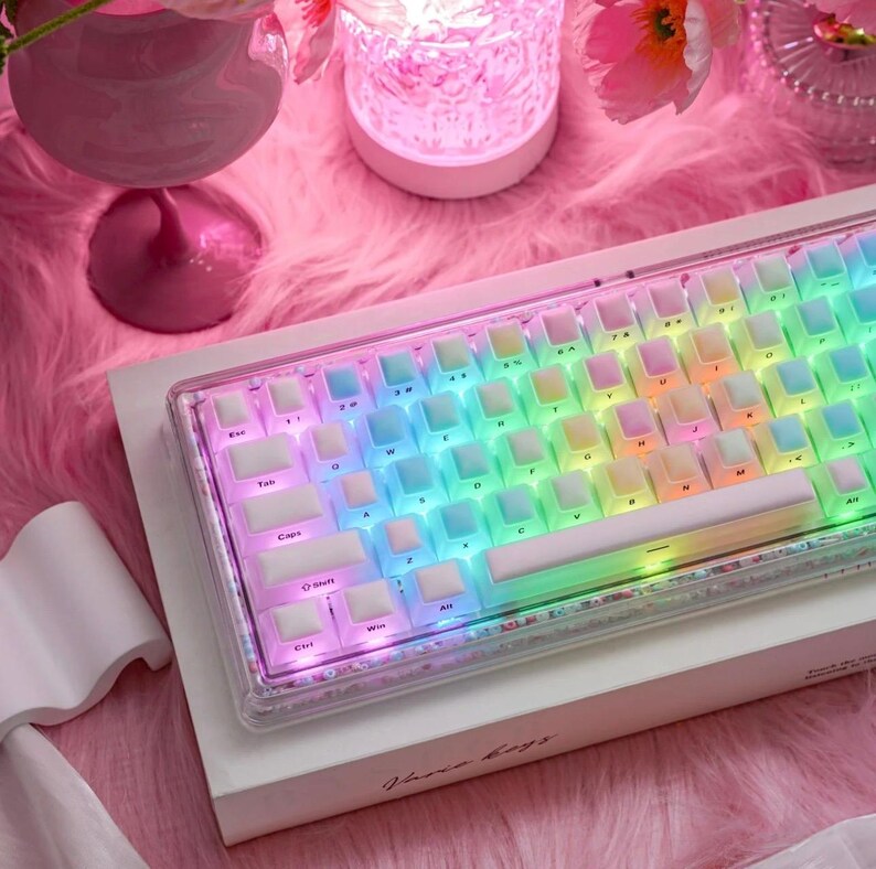 Rainbow Jelly Limited Edition Keyboard - Etsy