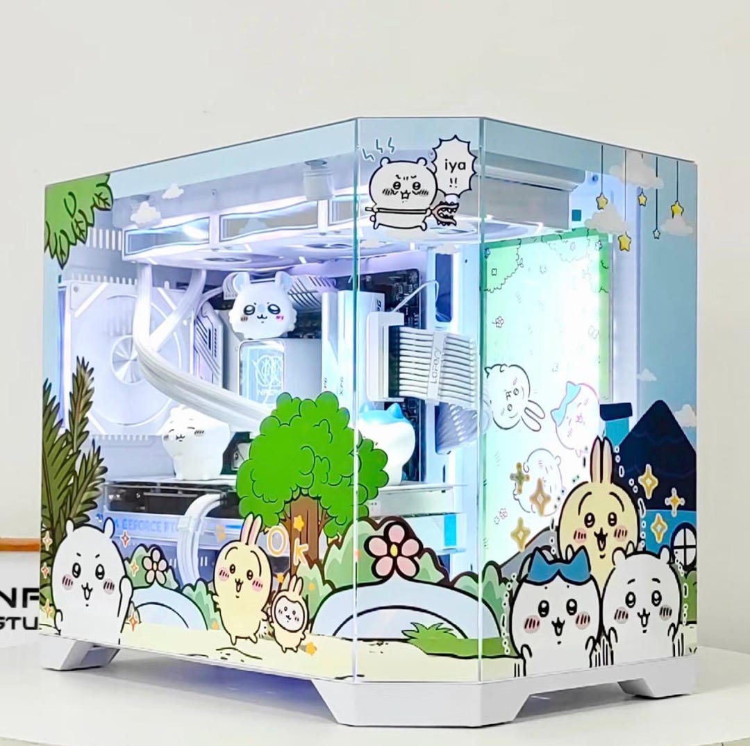 Pre Order Kawaii Anime Matx Tower Custom Gaming Pc Case/computer Case ...