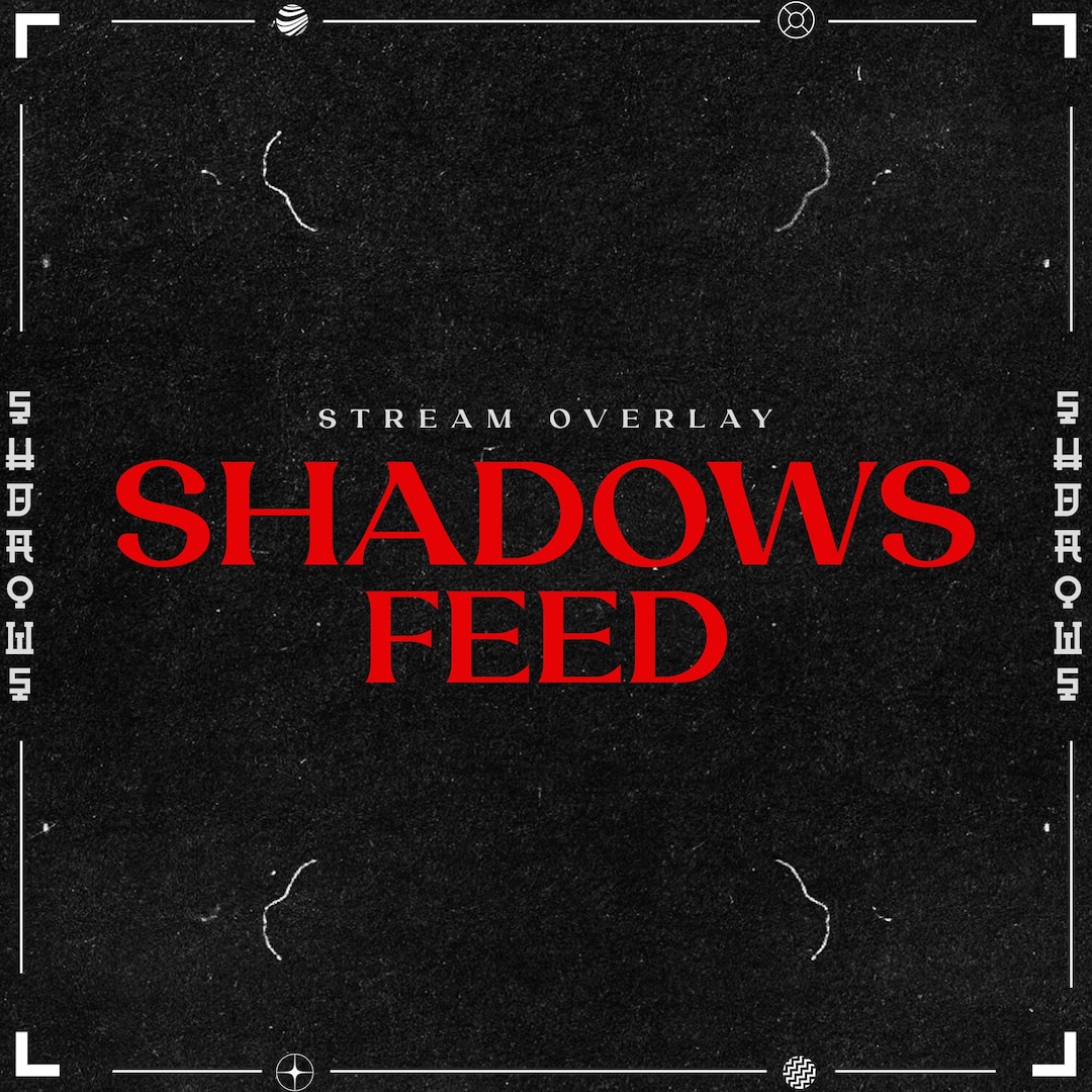 Animated Stream Overlay Package – Dark Cinematic Horror Theme | Twitch ...