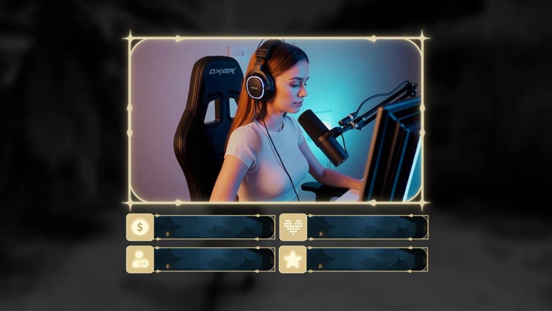 Moonlit Ronin Animated Stream Overlay Package – Samurai Anime Theme - Etsy