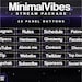 Minimal Vibe Animated Twitch Overlay, Animated Screens, Panels, Alerts ...