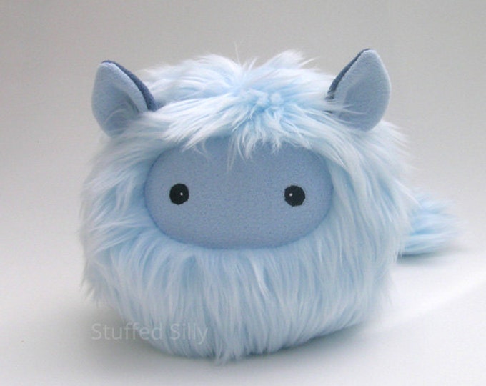 Furry Stuffed Toy Monster, Leo - Cute Plush Toy Collectible by Stuffed ...