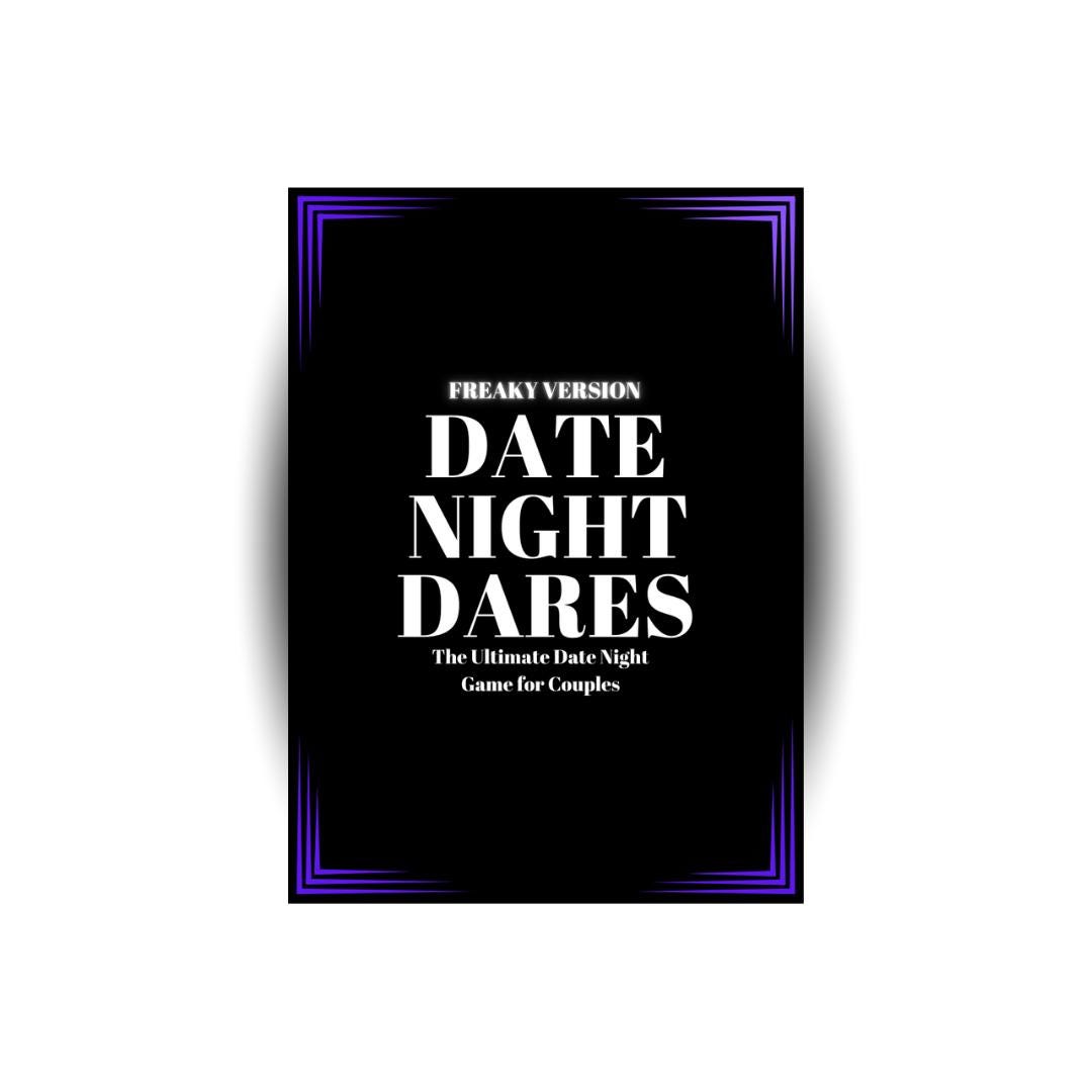 Date Night Dares - Couples Drinking Game for Wild & Freaky Fun ...