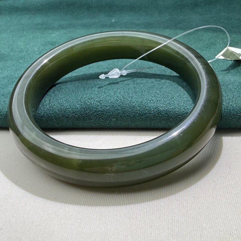 Nephrite Bangle 58 - Etsy