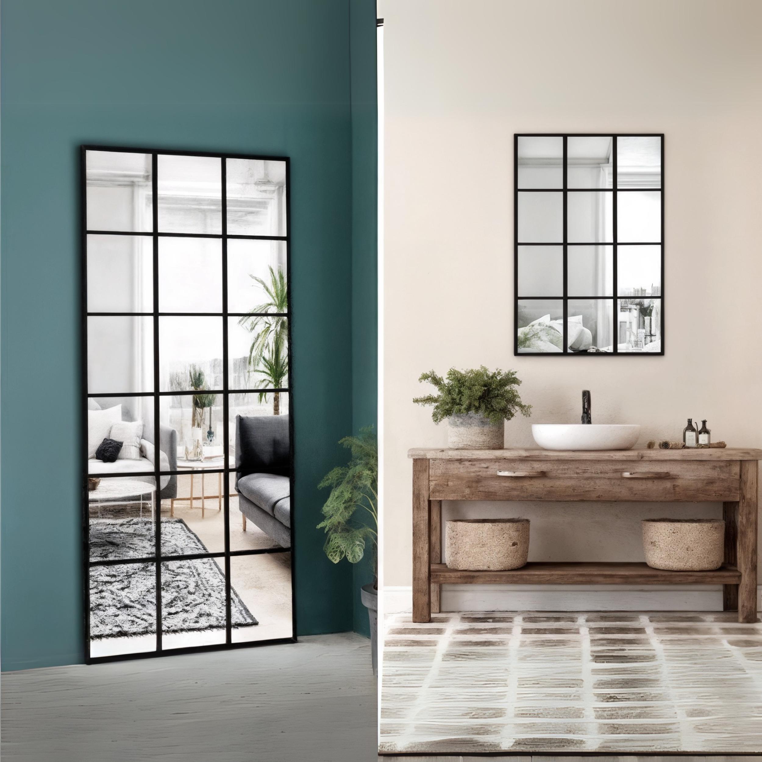 Full Length Arched Window Mirror, Full Body Oversize Arched Mirror ...